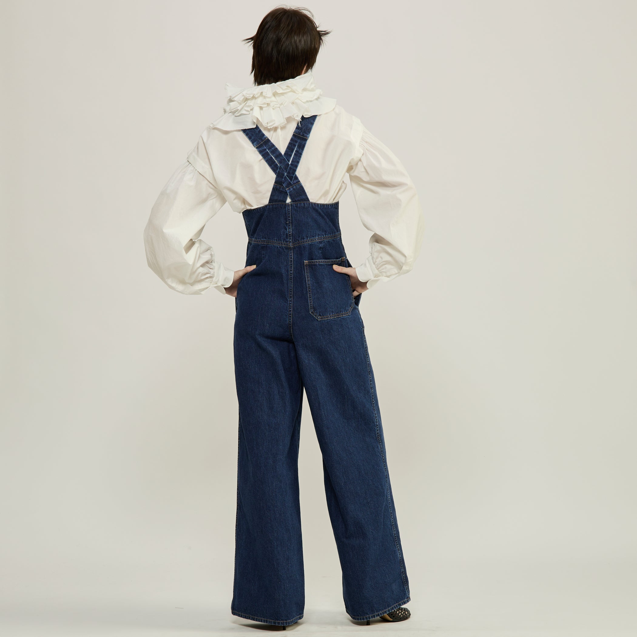 24AW Low back style over overalls (WOMENS) - CURRENTAGE ONLINE STORE